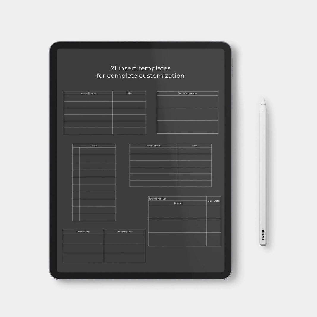 BOSS Personal Planner - Digital Planner Accessories – Boss Personal Planner