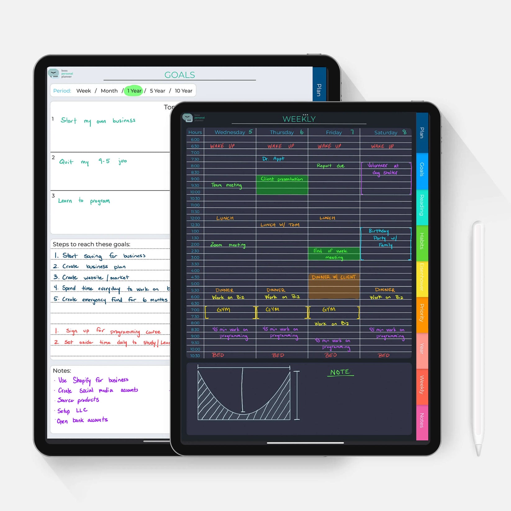 Digital Planner Bundle - All planners in one collection - Save BIG ...