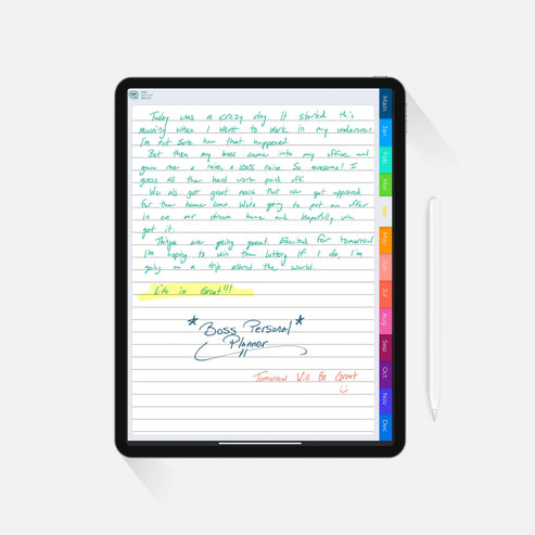 Digital Gratitude Journal Template - Daily Gratitude PDF for Goodnotes ...